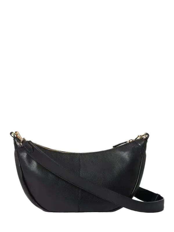 OSPREY Oxford Leather Shoulder Bag - Black