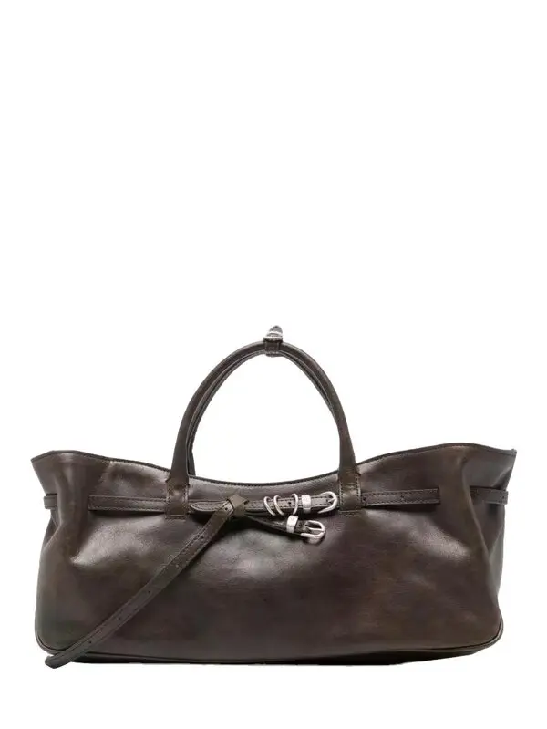 MARGESHERWOOD Grandma Tote Bag - Brown