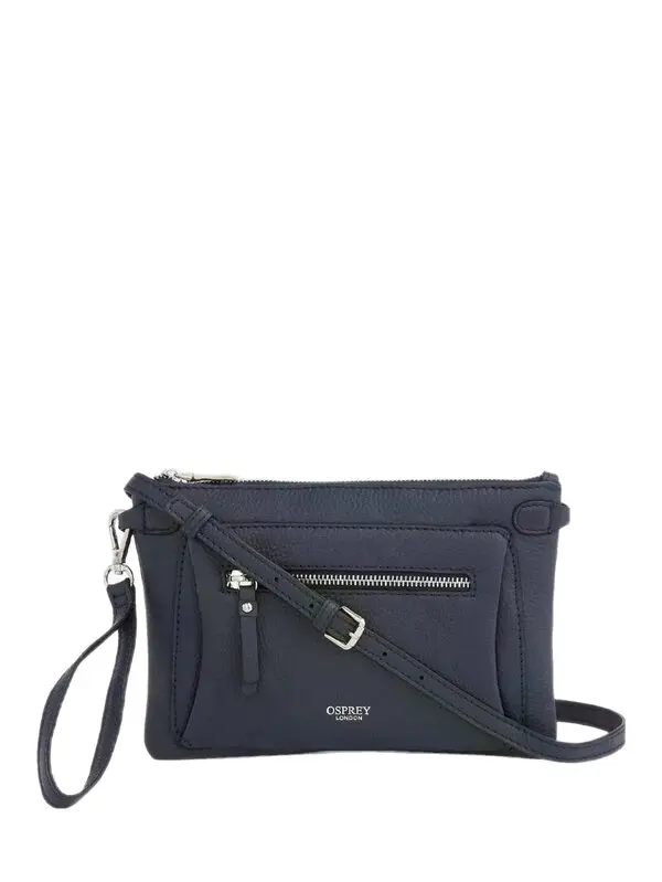 OSPREY London Ruby Leather Crossbody Bag - Blue