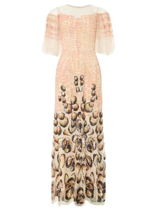 TEMPERLEY LONDON Piper Maxi Dress - Neutrals