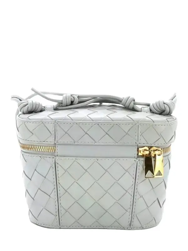 Bottega Veneta Mini Crossbody Bag - Grey