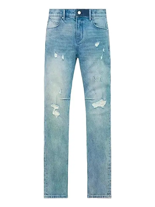 RtA Clayton Distressed Jeans - Blue