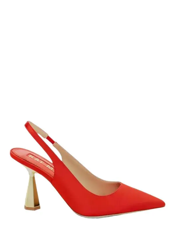 KAT MACONIE Diana Pointed-toe Slingback Pumps - Red