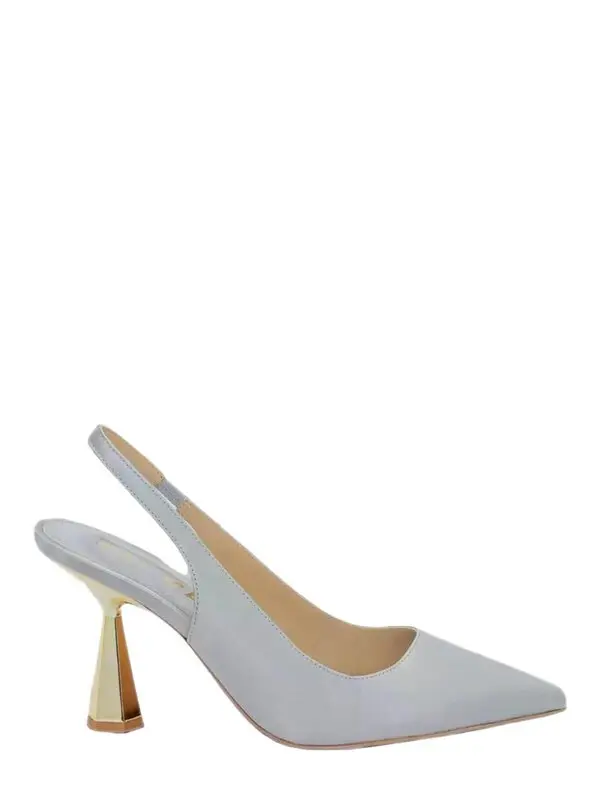 KAT MACONIE Pointed-toe Slingback Pumps - Grey