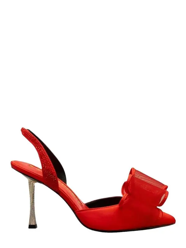 KAT MACONIE Paola Bow Detail Pumps - Red