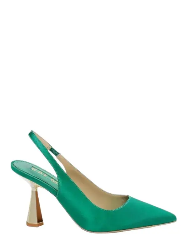 KAT MACONIE Diana Pointed-toe Slingback Pumps - Green