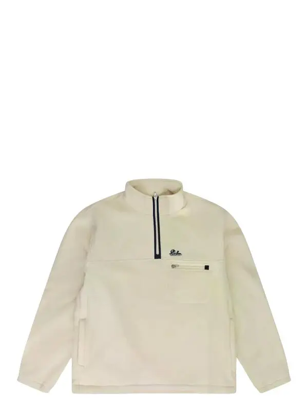 Aimé Leon Dore Quarter-zip Fleece Sweater - Neutrals