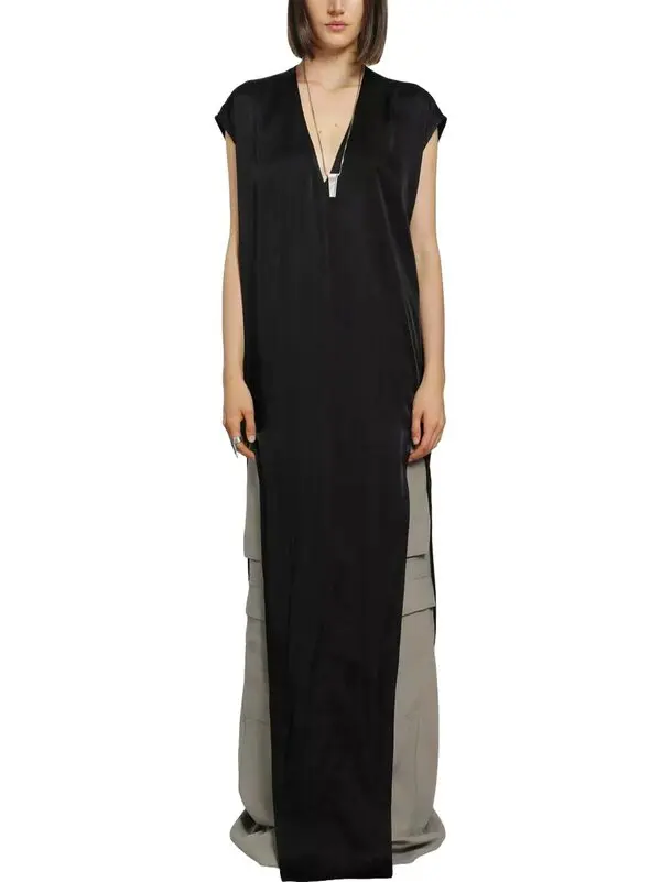 Rick Owens Tower Arrowhead Maxi Dress - Black