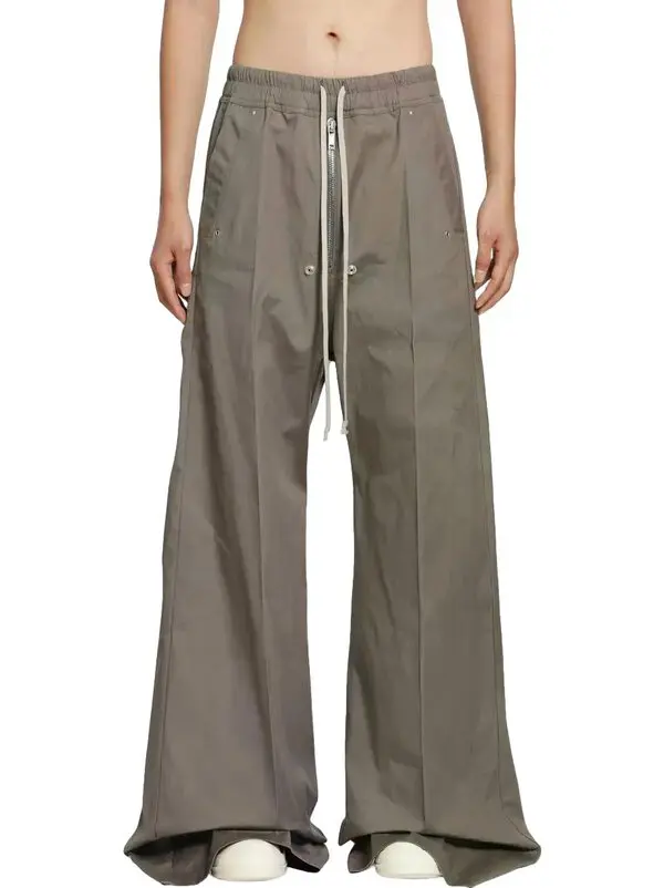 Rick Owens Wide Leg Bela Trousers - Grey