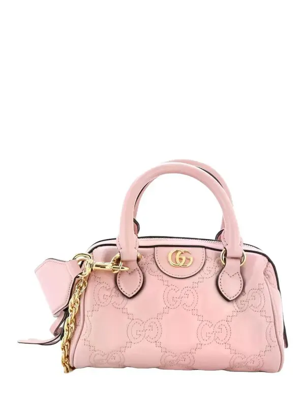 Gucci Ophidia Convertible Boston Bag - Pink