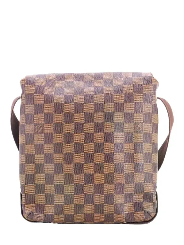 LOUIS VUITTON Damier Brooklyn Pm Bag - Brown
