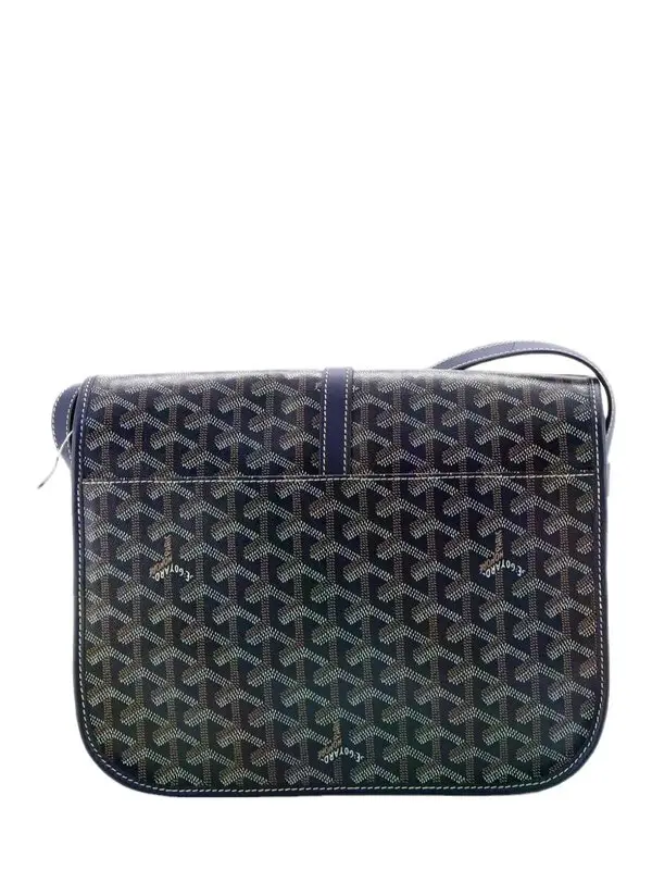 Goyard Belvedere Ii Messenger Bag Coated Canvas Mm - Blue