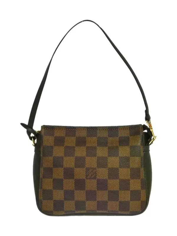 LOUIS VUITTON Trousse Damier Ebene Bag - Brown
