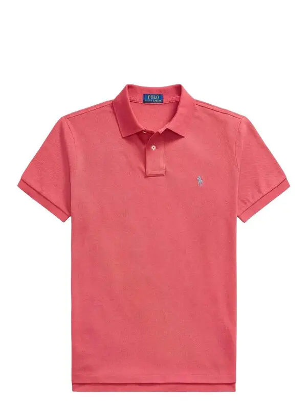 Polo Ralph Lauren Embroidered-pony Polo Shirt - Red