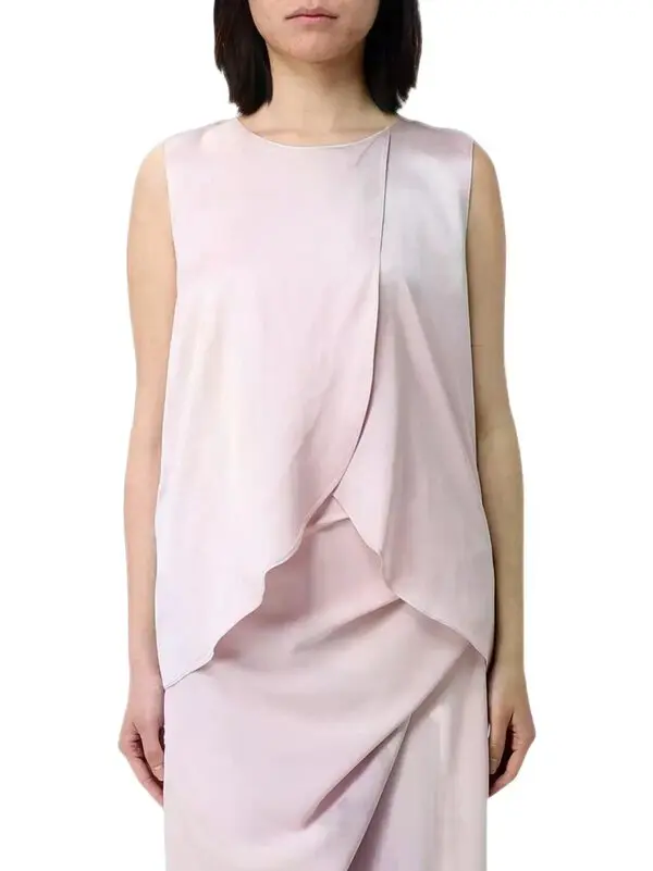 HANITA Sleeveless Layered Top - Pink