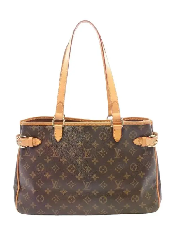 LOUIS VUITTON 2005 Monogram Batignolles Horizontal Shoulder Bag - Brown