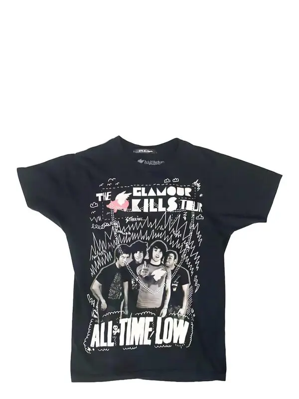 HTC LOS ANGELES All Time Low Graphic-print T-shirt - Black