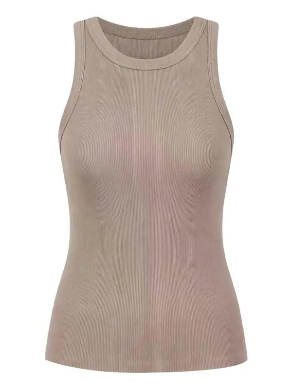 JAMES PERSE Ribbed Knit Tank Top - Neutrals