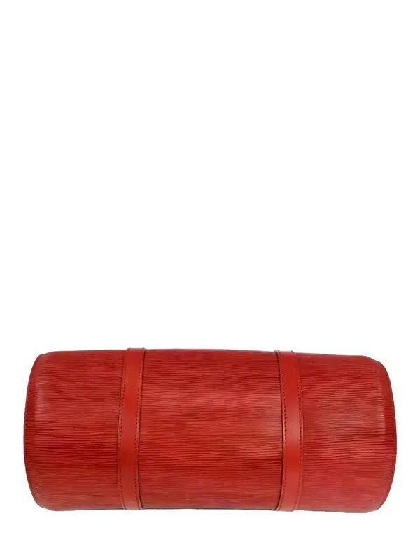 LOUIS VUITTON 1997 Soufflot Epi-leather Shoulder Bag - Red