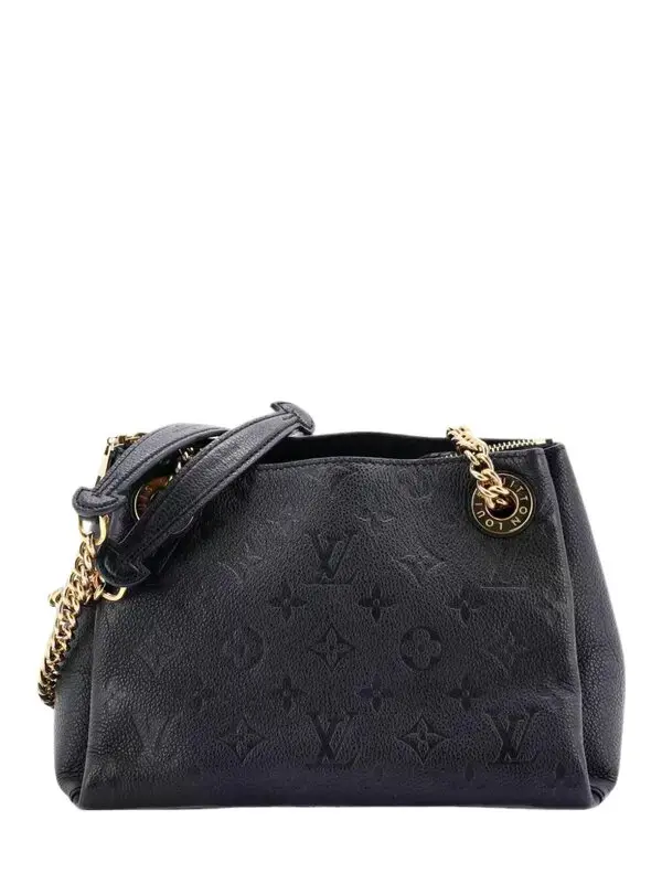 LOUIS VUITTON Monogram Empreinte Leather Shoulder Bag - Blue