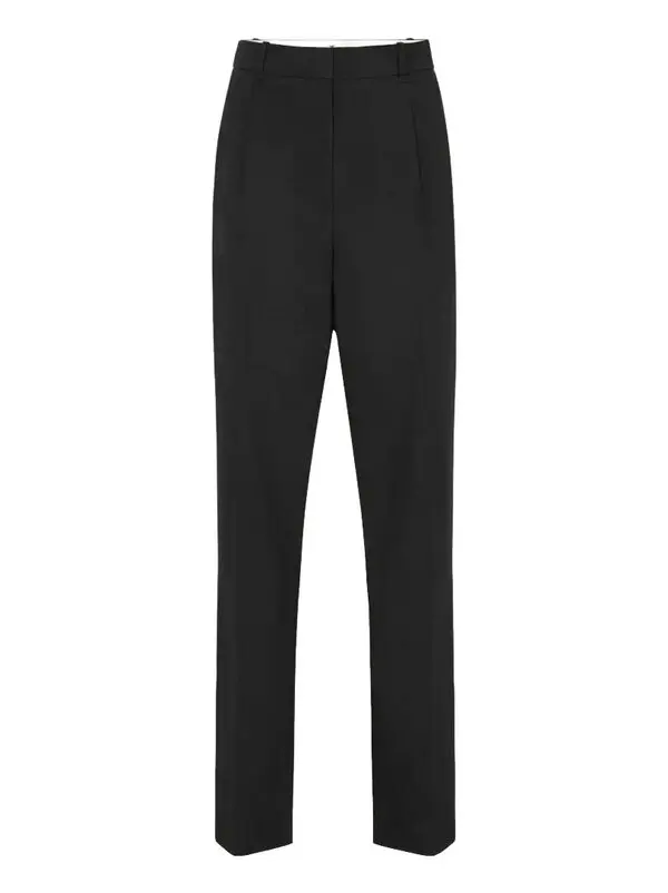 Elisabetta Franchi High-waisted Tailored Trousers - Black