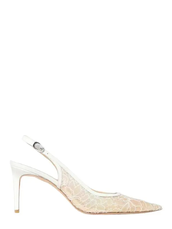 STUART WEITZMAN Slingback Pumps - White
