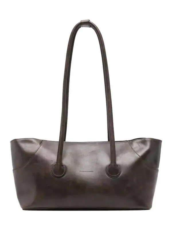 MARGESHERWOOD Leather Tote Bag - Brown