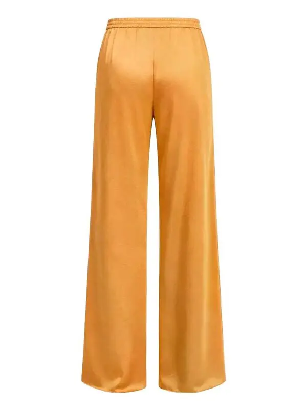 Vince Colette Crushed-effect Trousers - Yellow