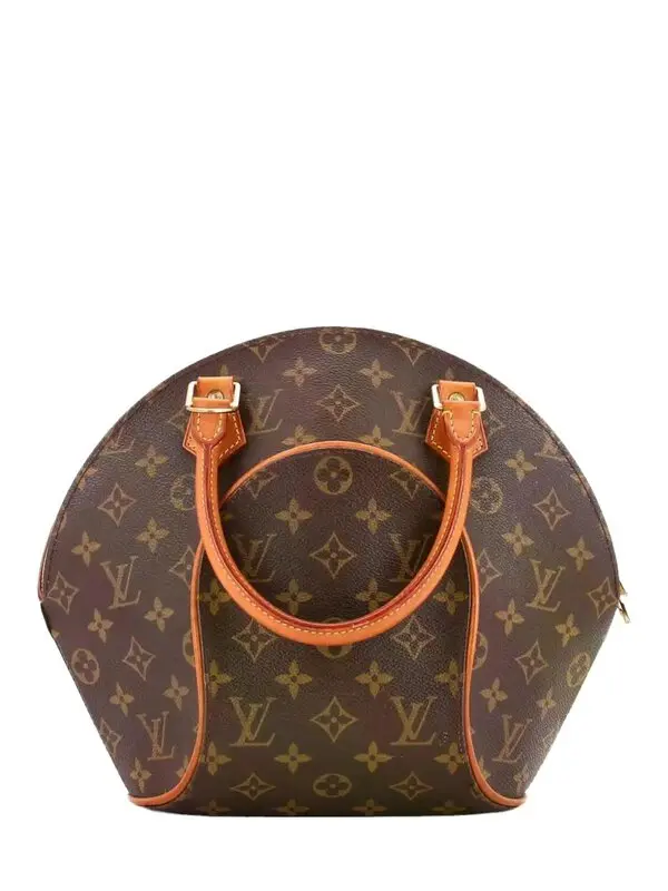 LOUIS VUITTON Ellipse Bag Monogram Canvas Pm Satchel - Brown