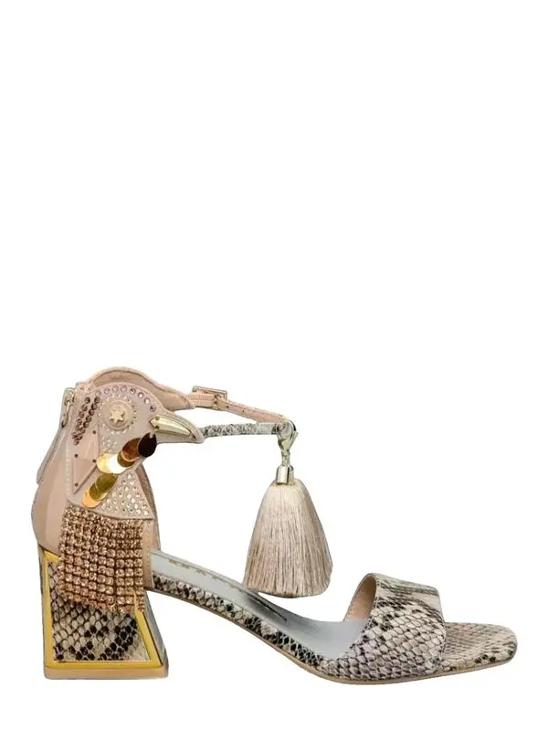KAT MACONIE Tassel Detail Sandals - Neutrals