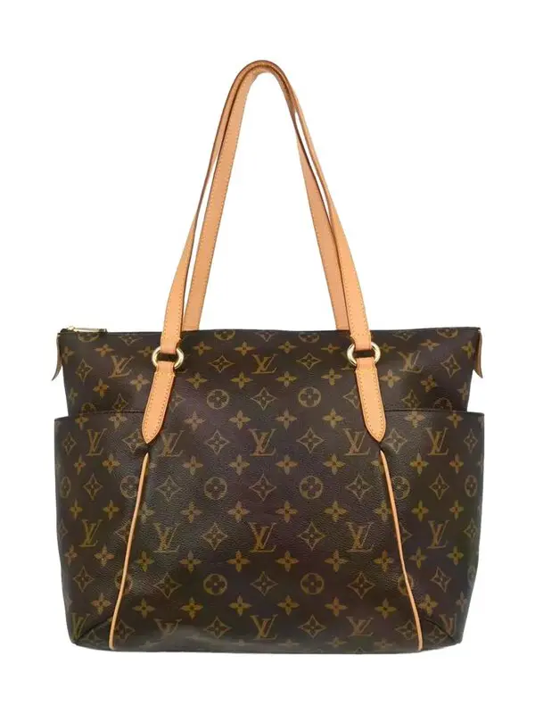 LOUIS VUITTON Monogram Totally Mm Shoulder Bag - Brown