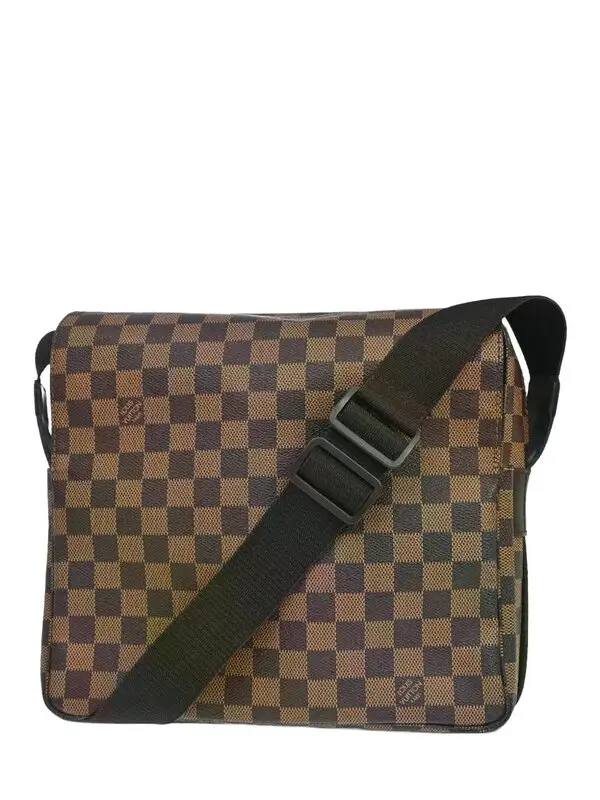 LOUIS VUITTON Damier Naviglio Cross Body Bag - Brown