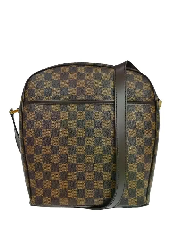 LOUIS VUITTON Damier Ebene Ipanema Gm Shoulder Bag - Brown