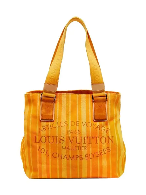 LOUIS VUITTON 2012 Plein Soleil Cabas Beach Bag - Orange
