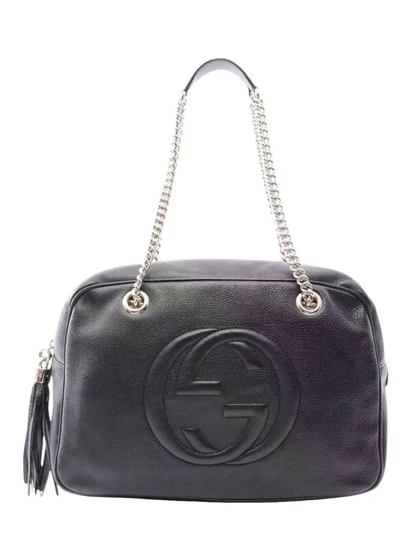 Gucci Soho Chain Shoulder Bag - Black
