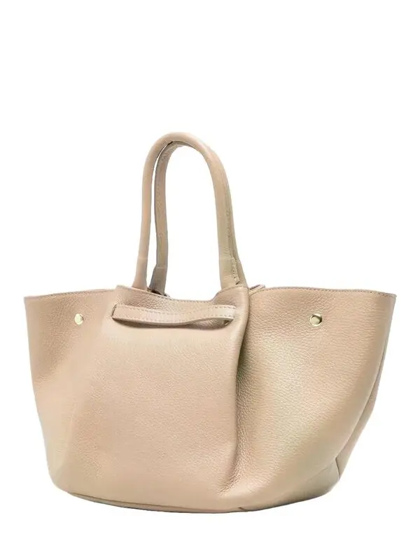 ADRIANNA FERETTI Adrianna Ferretti Twist-lock Tote Bag - Neutrals