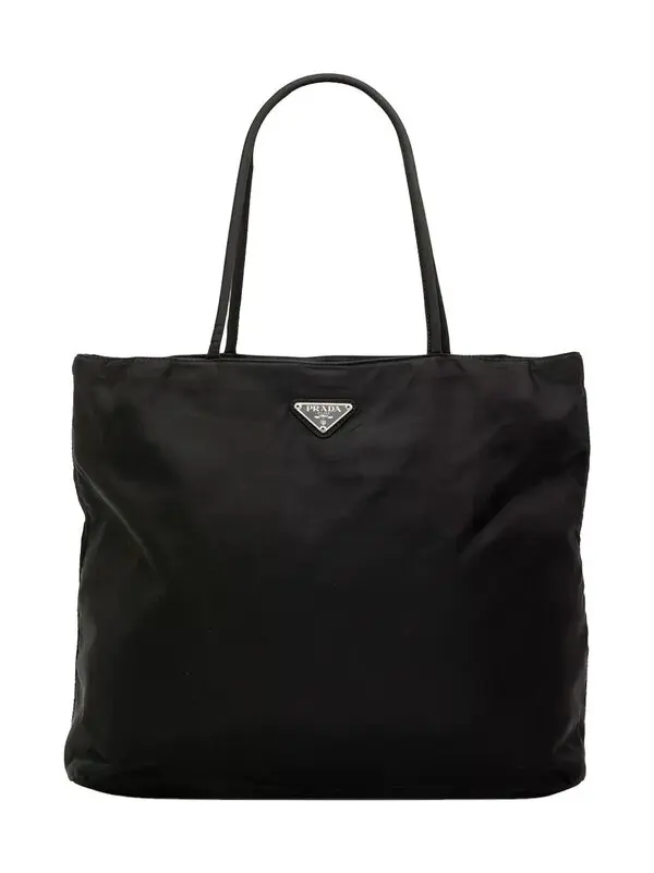 Prada 2000-2013 Tessuto Tote Bag - Black