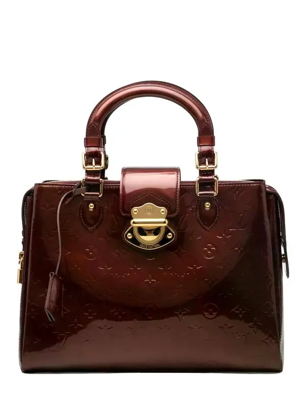 LOUIS VUITTON Vernis Melrose Avenue Handbag - Red