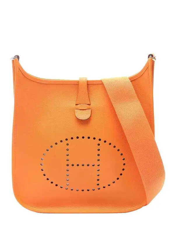 Hermès 2005 Clemence Evelyne Ii 29 Crossbody Bag - Orange