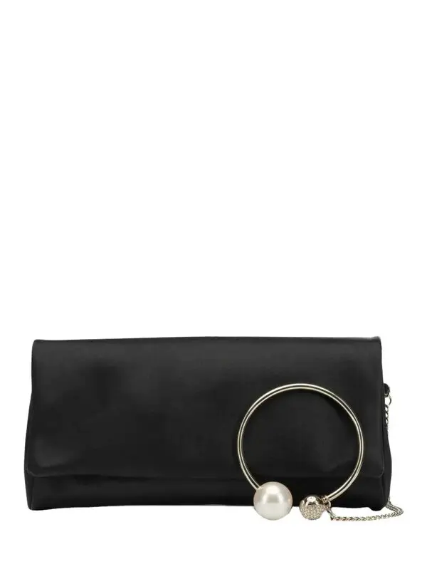 JIMMY CHOO Xandra Clutch Bag - Black