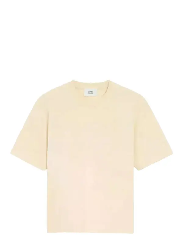 AMI Paris De Coeur Short-sleeve T-shirt - Neutrals