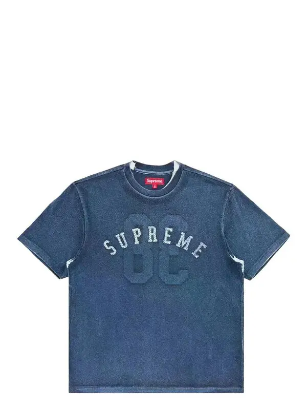 Supreme Overprint Short-sleeved T-shirt - Blue
