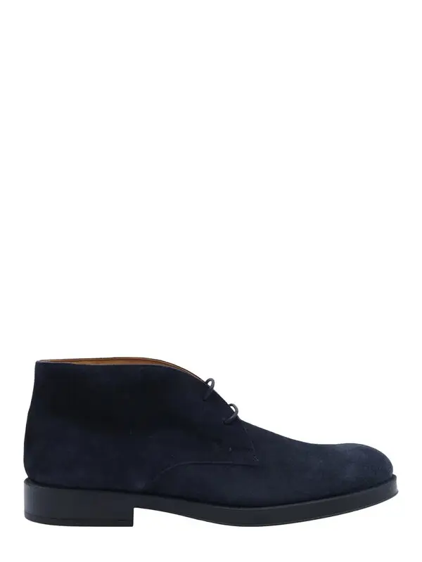 TOD`S Tod's Formal Lace-up Ankle Boots - Blue