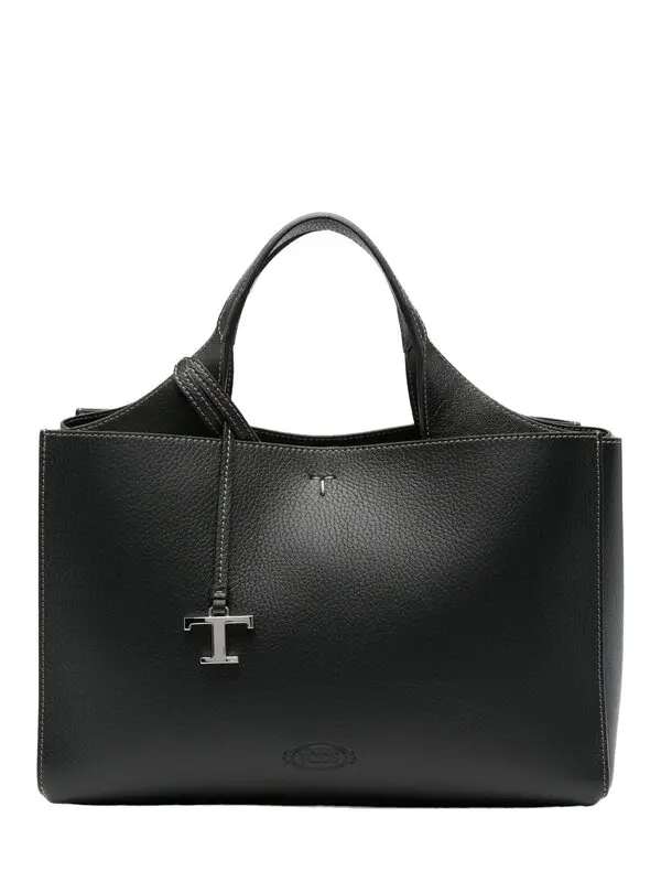 TOD`S Tod's Leather Handle Bag - Black