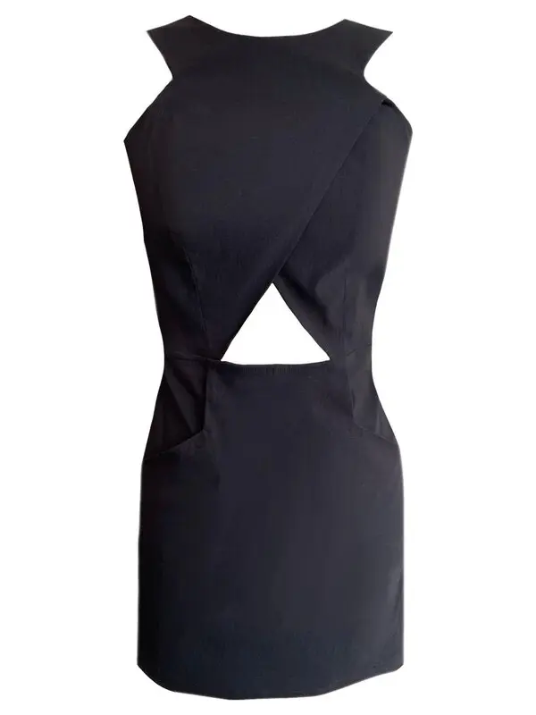 MIRIMALIST Aura Mini Dress - Black