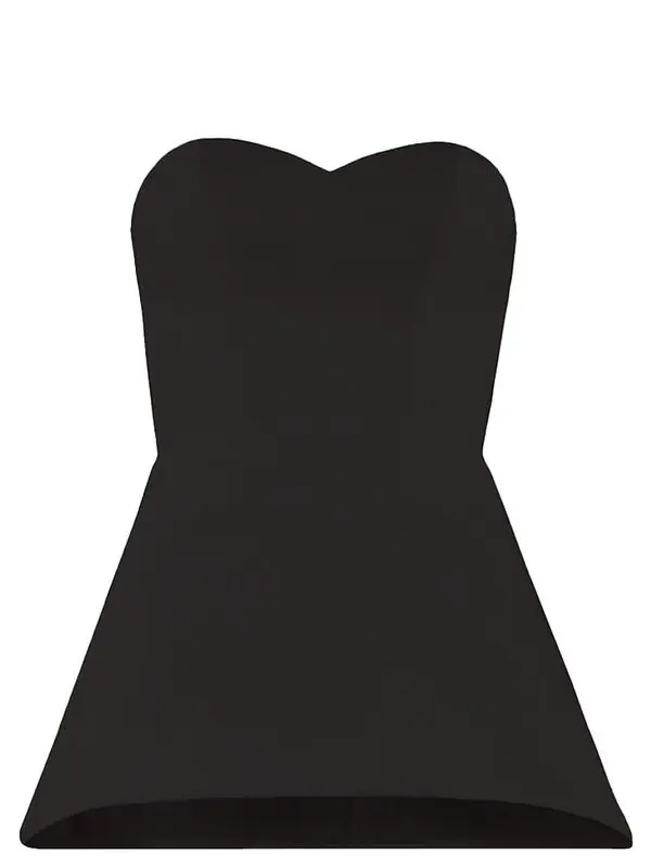 VESTIAIRE D'UN OISEAU LIBRE Corset Mini Dress - Black