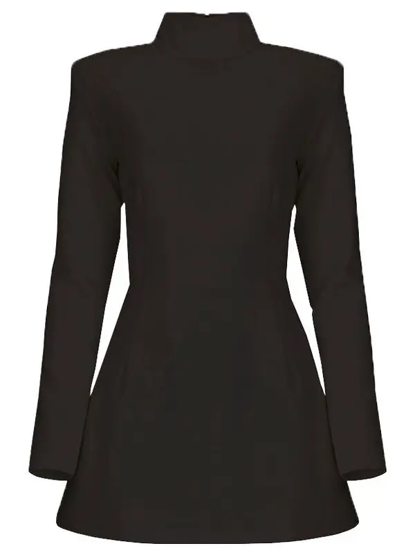 VESTIAIRE D'UN OISEAU LIBRE A-line Mini Dress - Black