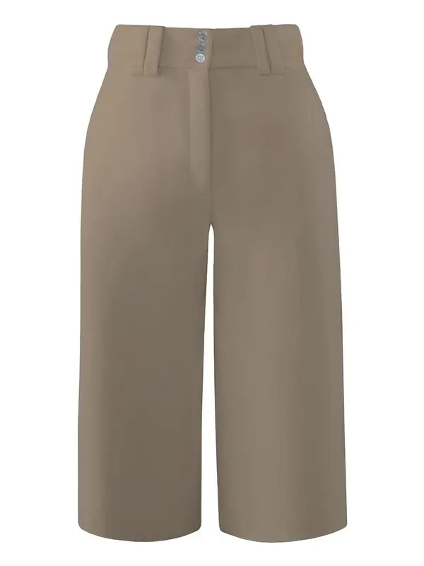 VESTIAIRE D'UN OISEAU LIBRE Cashmere Blend Trousers - Beige