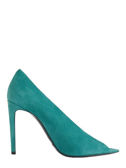 Valentino Garavani Révélé 105 Suede Pumps - Teal