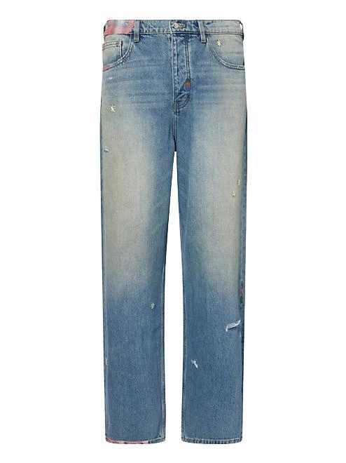 NAHMIAS Recess Baggy Denim Jeans - Light Indigo
